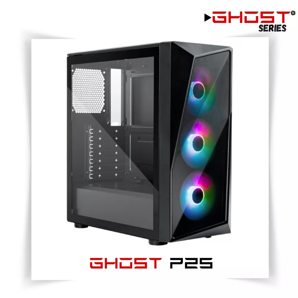 GHOST P25 Ryzen 5 8400F|RX7600XT 16GB|16GB|512GB chez Alltec