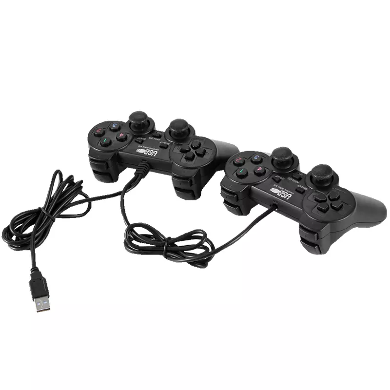 Manette DOUBLE Analogue Dual-Shock USB-2082 chez Alltec